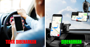 #TahukahAnda: Boleh Guna Telefon Bimbit Ketika Memandu Asalkan Jangan Pegang, Letak di Riba