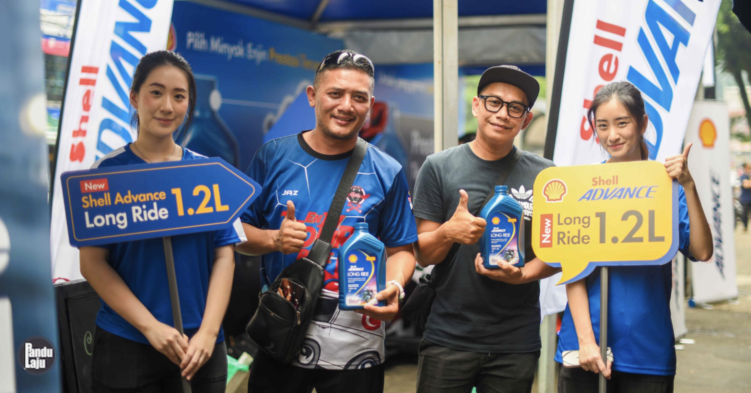 Shell Advance Long Ride 10W 40 Kini Dalam Pek 1.2L, Harga RM68.80