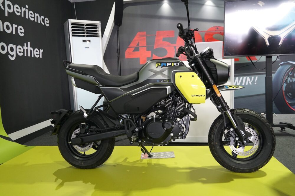 CFMoto Malaysia Tayang Scrambler Mini Papio XO-2 (2024), Lancar Awal ...