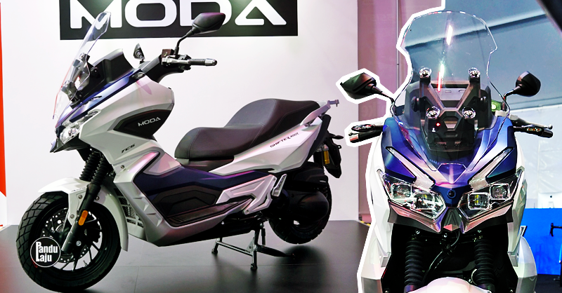 MODA Shifter 400X (2023), Skuter Maksi dengan Dashcam, TCS Bakal Jadi ...