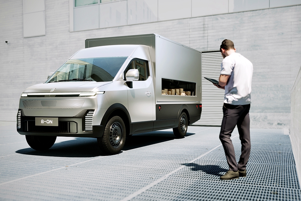 B–ON Pelkan eLCV, Van EV Komersial dengan Ciri Mudah Punggah Barang