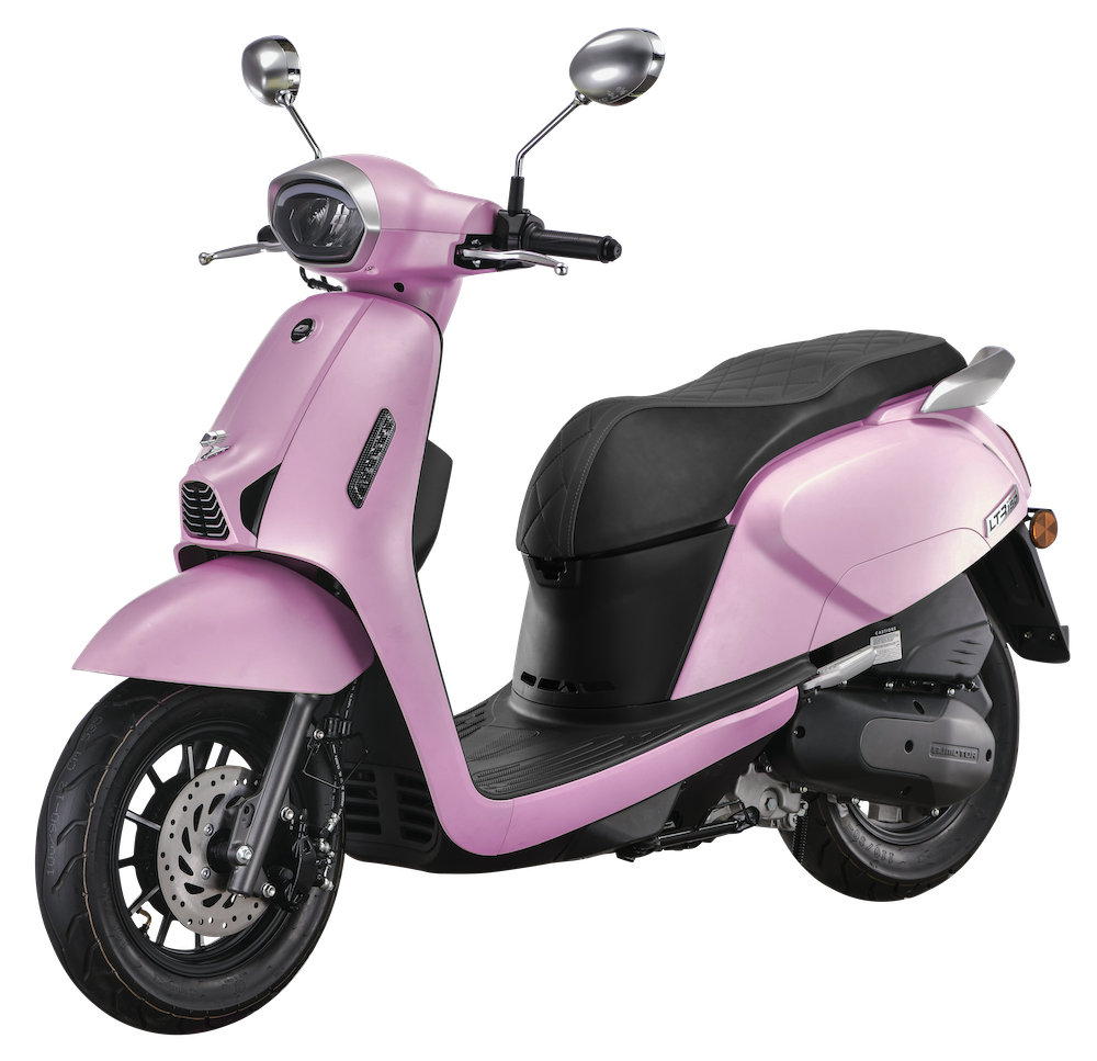 Skuter Retro QJMotor LTR 150 2024 dengan Empat Warna Menarik Kini di ...