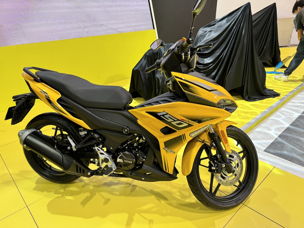 #MAS2024: Ini Spesifikasi Lengkap Supermoped Voge FR150 Formica Rossa