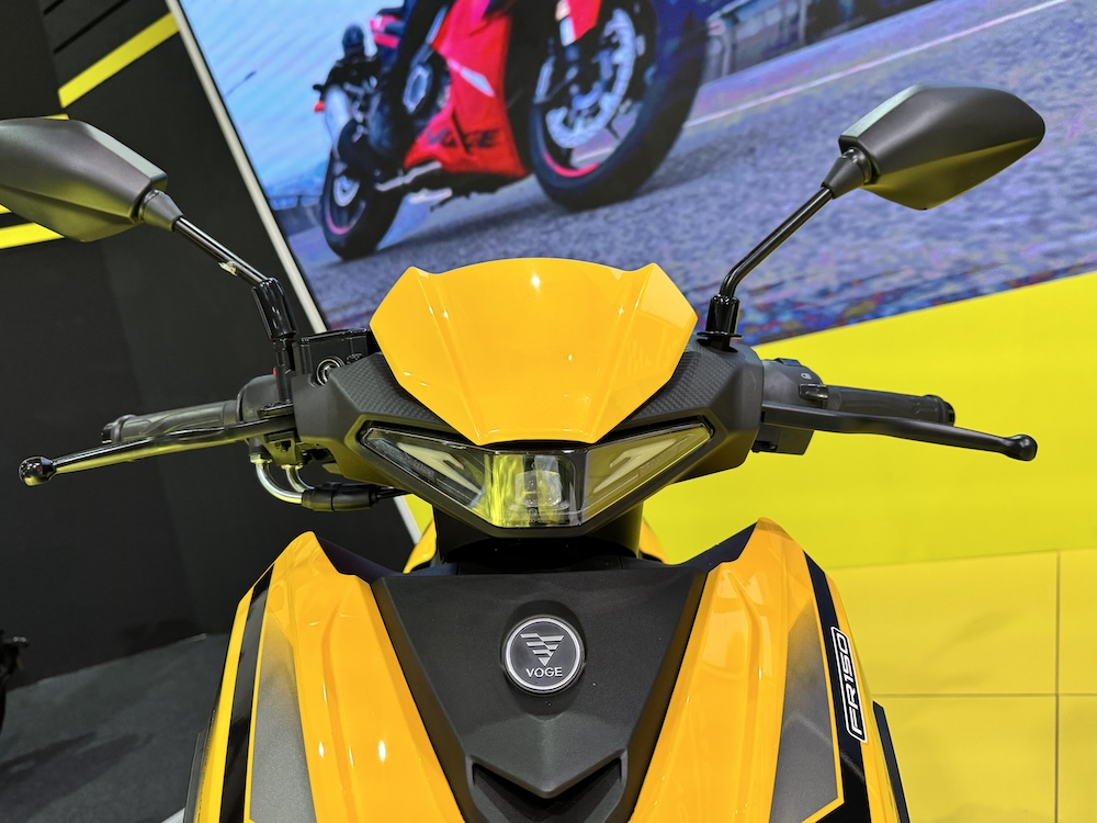 #MAS2024: Ini Spesifikasi Lengkap Supermoped Voge FR150 Formica Rossa