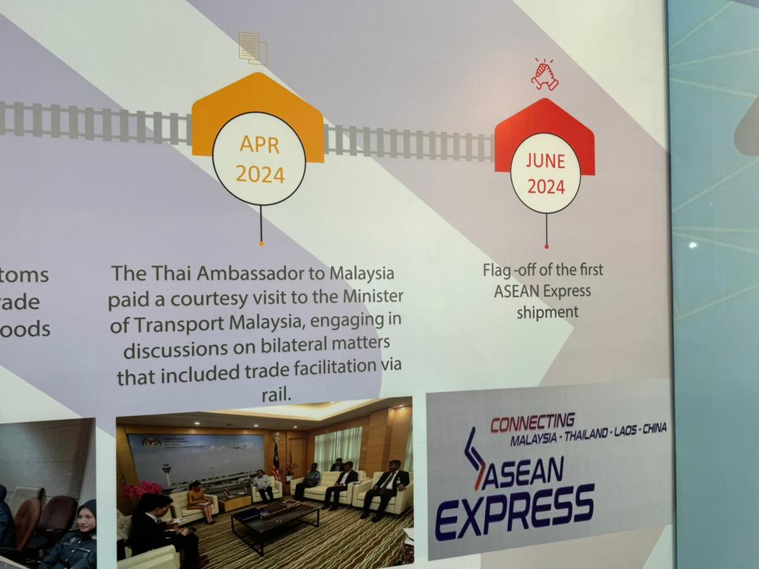 KTMB Lancar Asean Express, Lokomotif Pajakan Pertama Malaysia Rentas ...