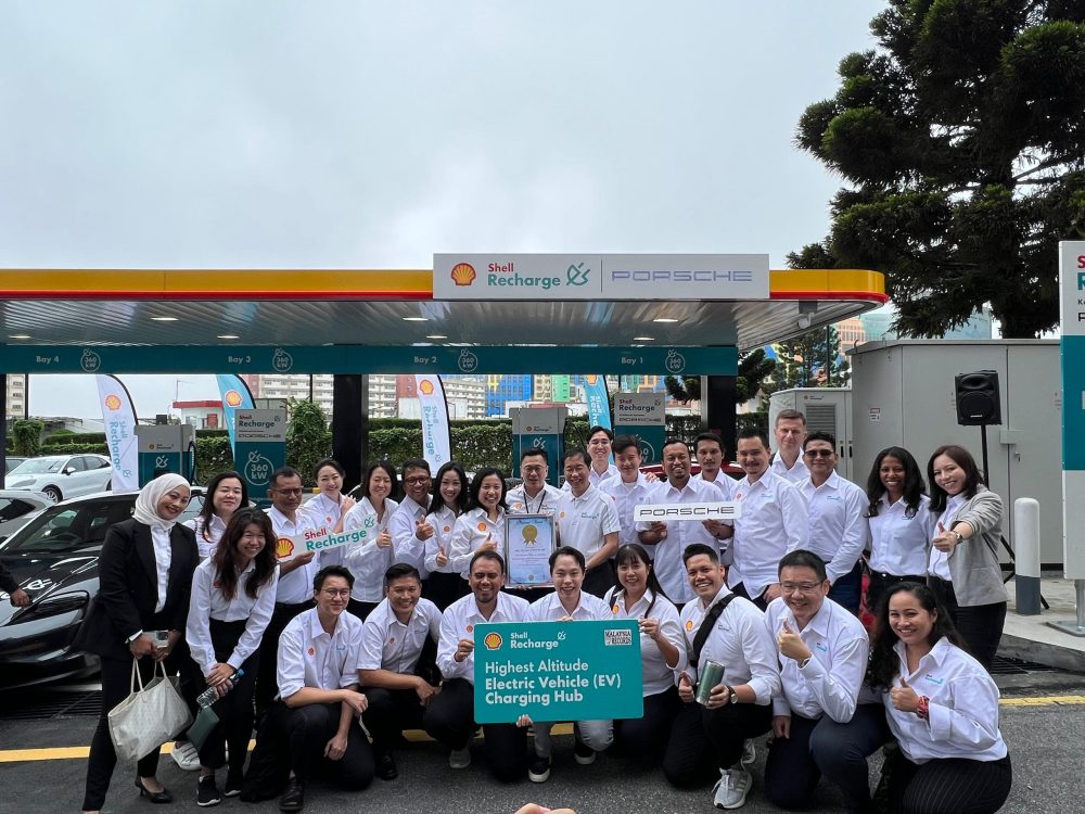 Shell Recharge Cipta Rekod Hab Pengecasan EV Altitud Tertinggi dalam ...
