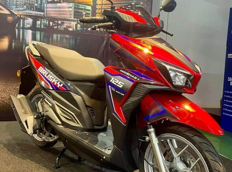 Modenas Karisma 125S Jadi Kawasaki Brusky 125 di Filipina, Harga RM5.7k?