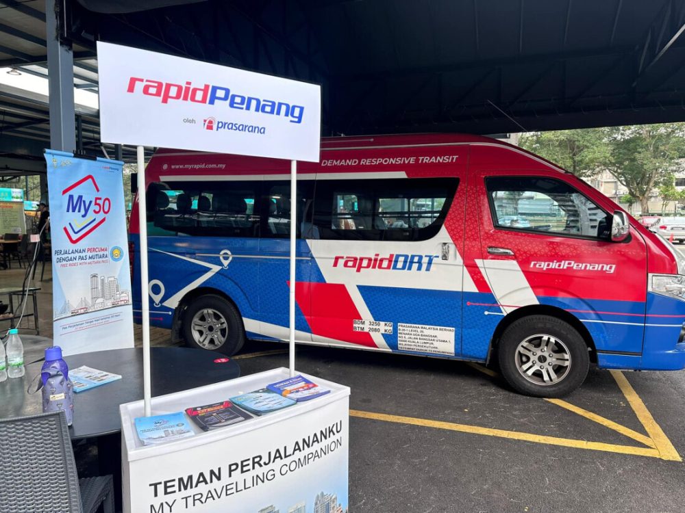 Rapid Penang Perluas Perkhidmatan Van On-Demand