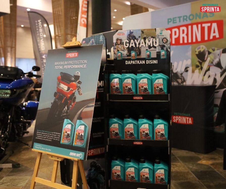 Petronas Sprinta F900HD - Pelincir Baharu Khas untuk Enjin V-Twin