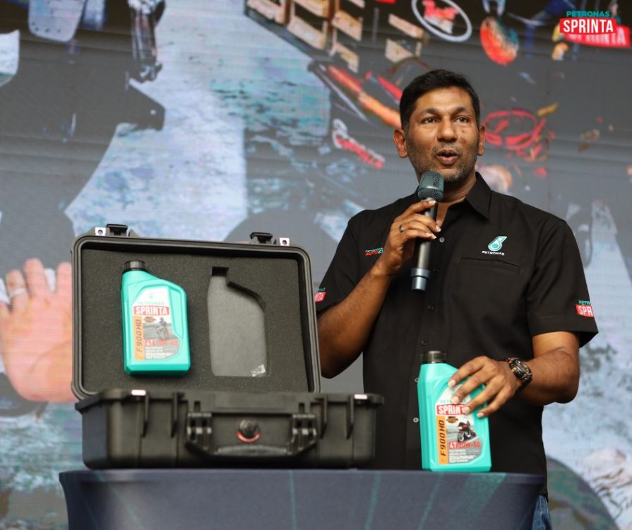 Petronas Sprinta F900HD - Pelincir Baharu Khas untuk Enjin V-Twin