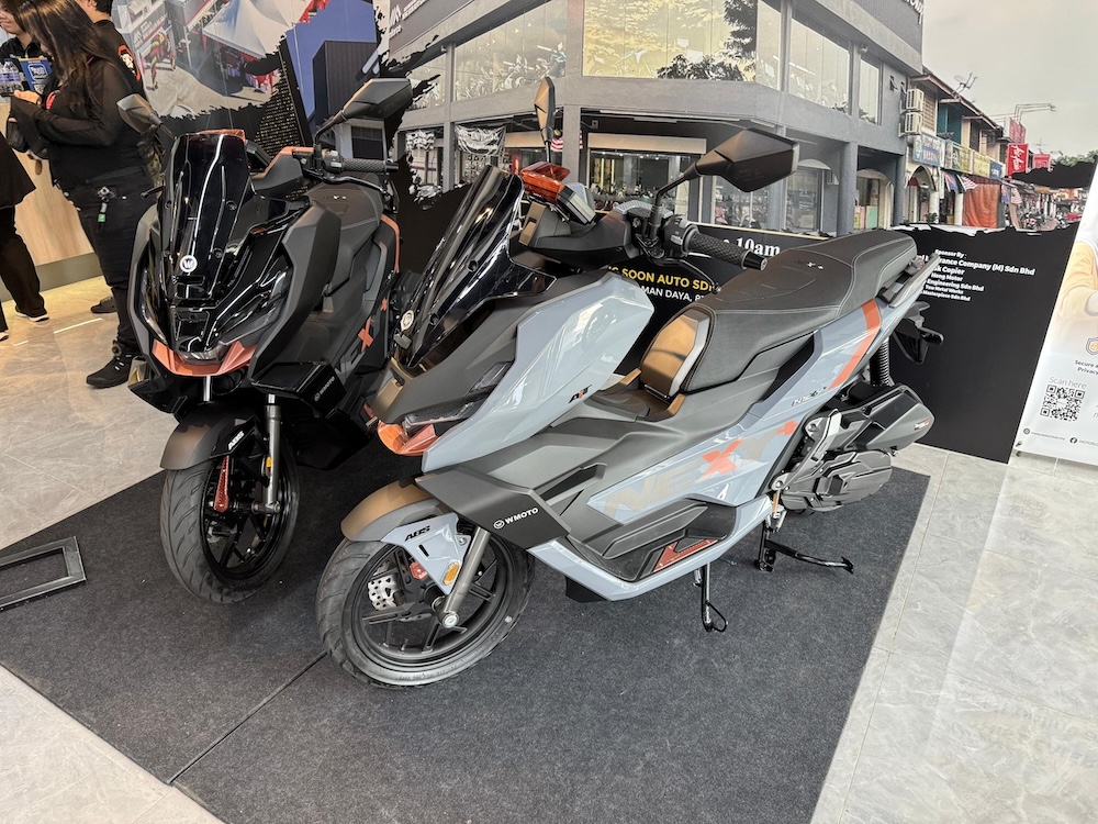 WMoto Nexy+180 Lancar untuk Pasaran Tempatan, Harga RM8,988