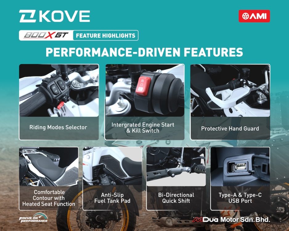 Jenama Kove Rasmi Masuk Malaysia, Lancar 450R dan 800X GT, Harga Mula ...