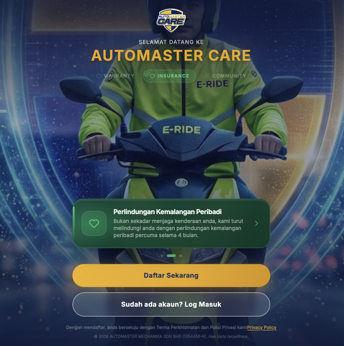 Automaster Lancar Automaster Care - Perlindungan Kemalangan Percuma ...